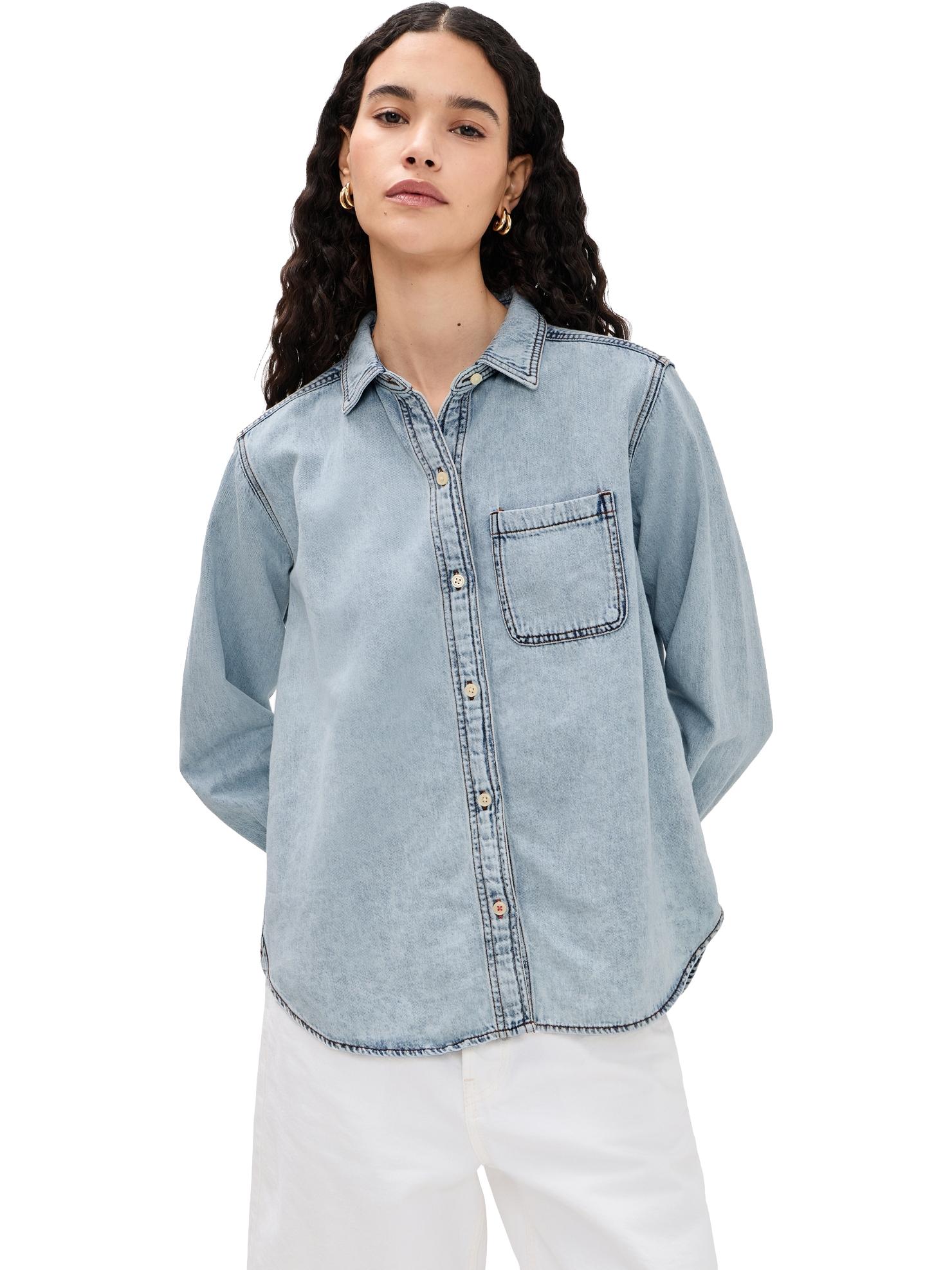 MARINE LAYER Relaxed Denim Shirt